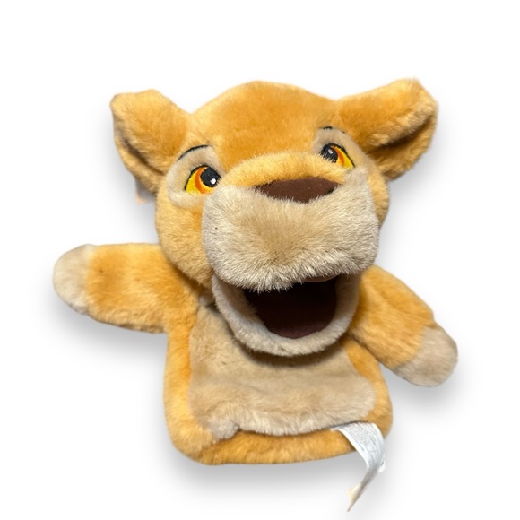 Disney | Toys | Lion King Simba Hand Puppet Disney Store Plush Vintage ...
